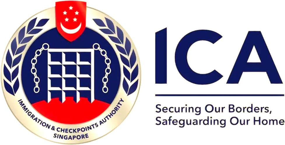 新加坡ica入境卡图标