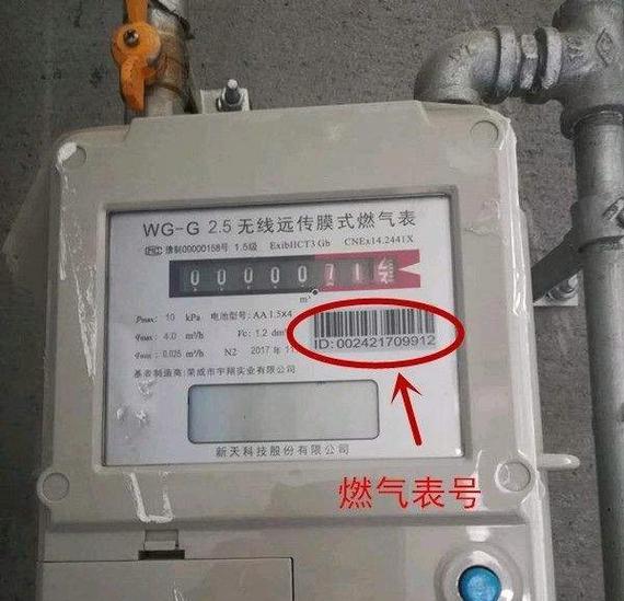 燃气表上哪个是户号图标