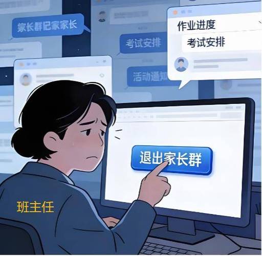 老师退出家长群