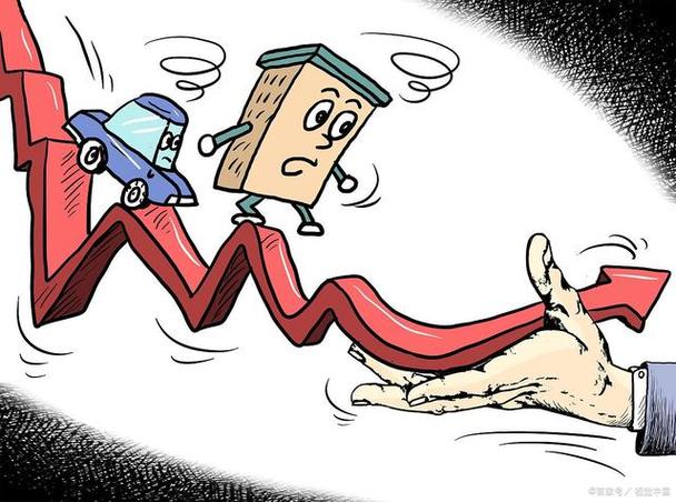 经济通缩的后果图标