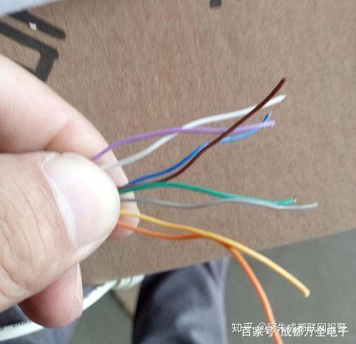 监控摄像头线断了怎么接11根截图