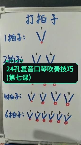 吹口琴打拍子的方法图标