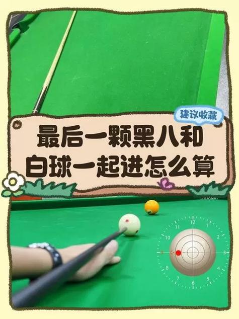 最后白球和黑球都进了截图
