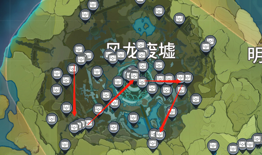 原神蒙德每日刷新宝箱图标