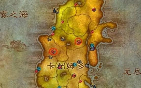 魔兽世界怀旧服灰谷怎么去图标