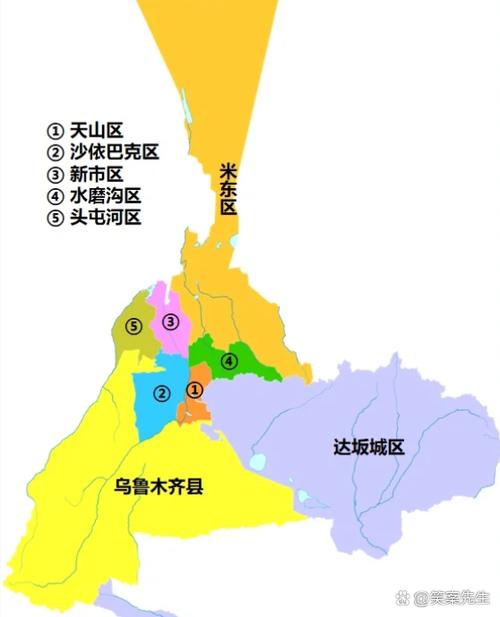 乌鲁木齐市地图全图高清电子版截图