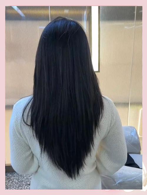 v型发尾和直型发尾图标