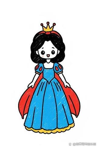 白雪公主儿童版图标