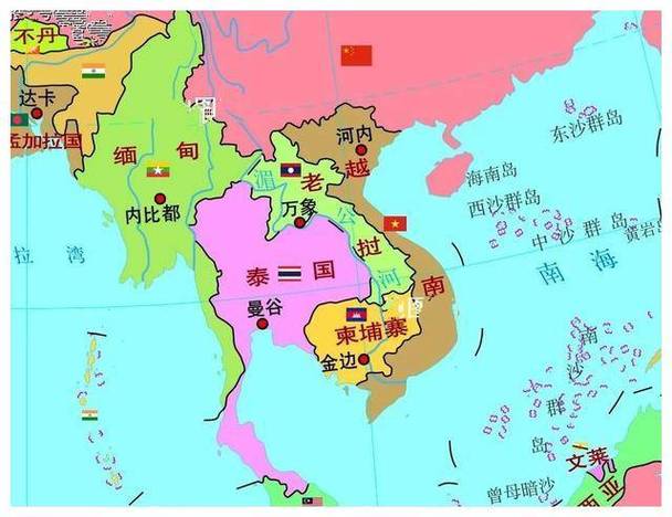 老挝靠近中国哪里图标