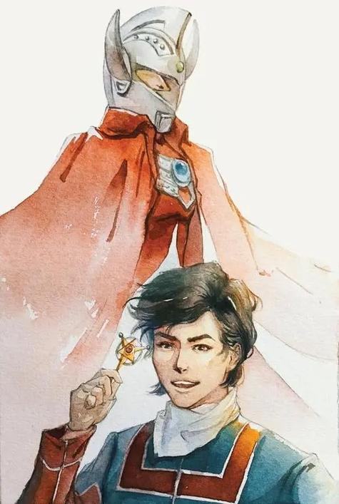 东光太郎和泰罗的关系图标