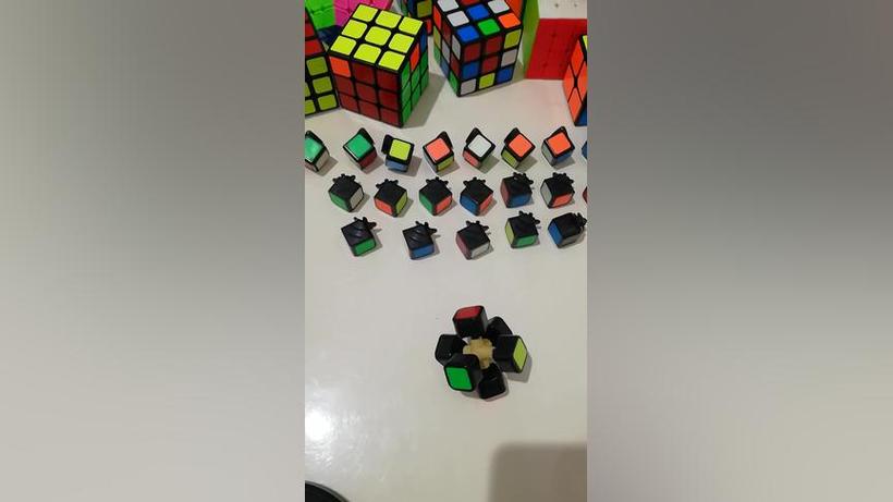 三阶魔方拆装视频