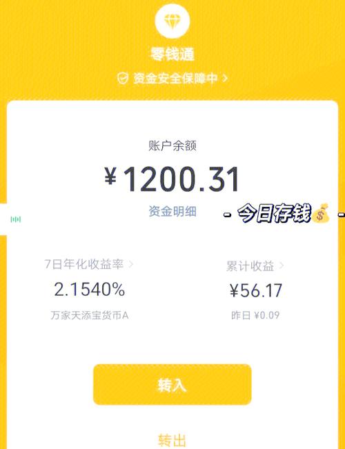 零钱通10元一天赚多少图标