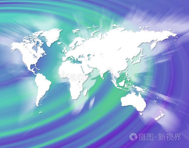 最新的世界地图图标