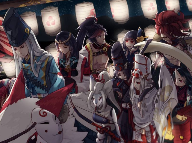 阴阳师里的全部人物