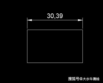 cad尺寸距离尺寸线图标