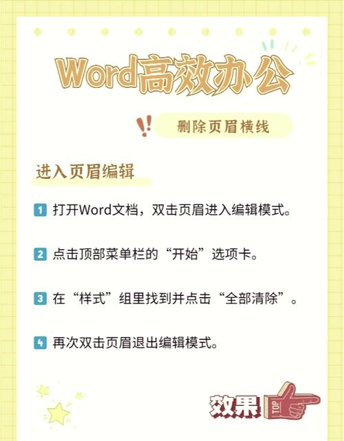 如何删除页眉横线wps图标