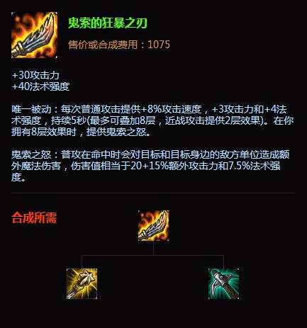 lol羊刀属性