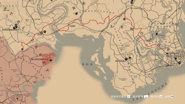 荒野大镖客2如何在第二章获得东部传图标