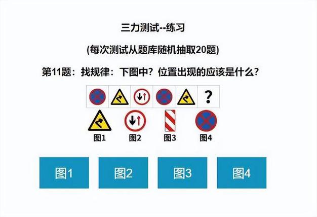 老年人驾考三力测试什么内容图标