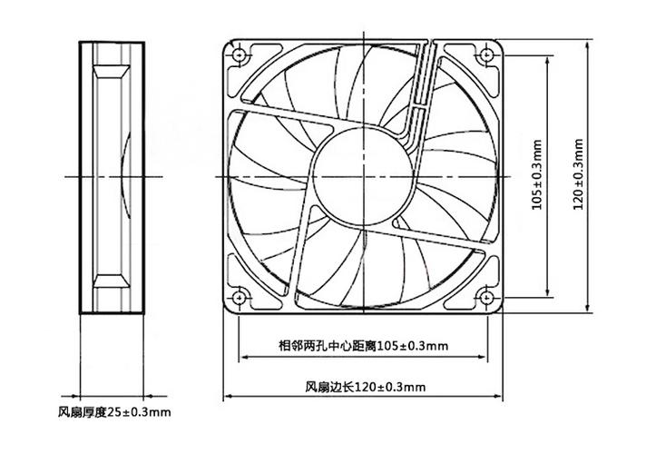 机箱风扇大小规格怎么看截图