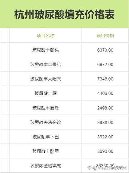 打玻尿酸多少钱一支价格图标