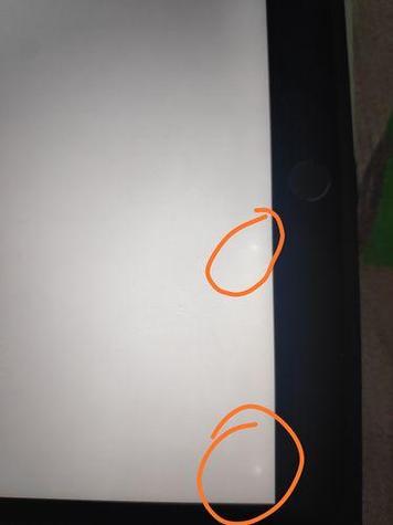ipad屏幕上有白斑图标