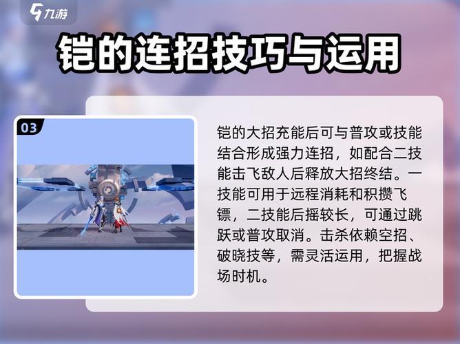 王者荣耀铠连招图标