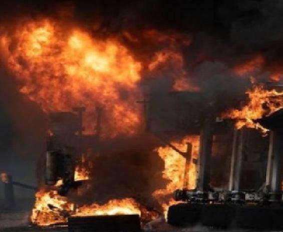 阿布扎比爆炸视频截图