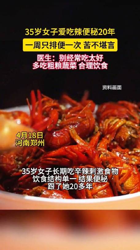 35岁女子爱吃辣便秘20年图标