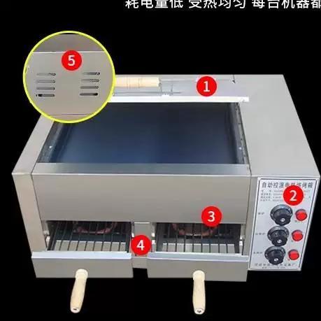 电烤箱烤肉火烧的温度设置图标