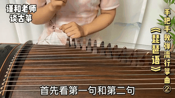 琵琶语D调古筝教学视频图标