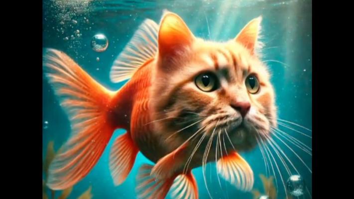 关于鱼和猫情侣名2个字图标