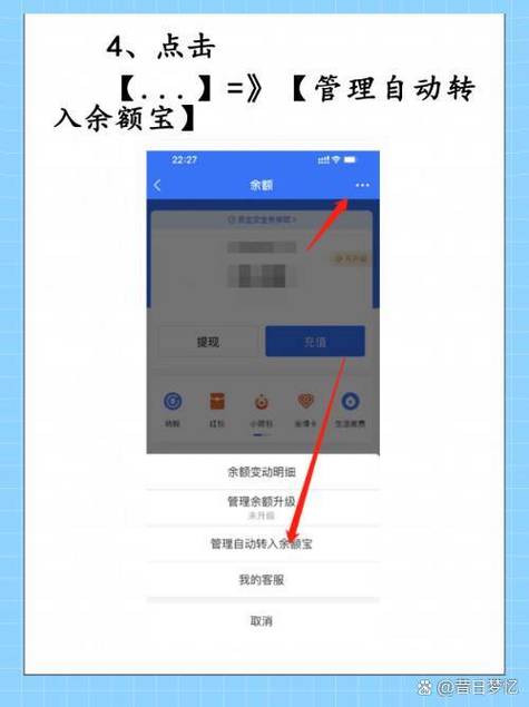 余额宝里面的钱自动转入有记录但是图标