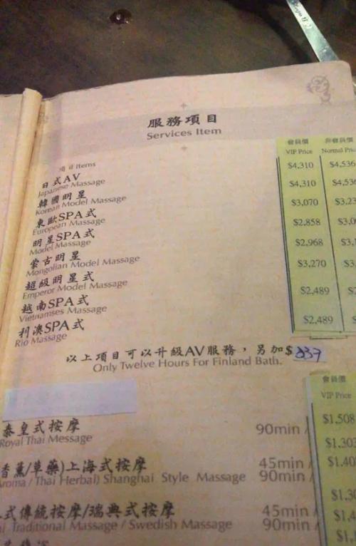 澳门桑拿洋妞套餐介绍及优惠内容