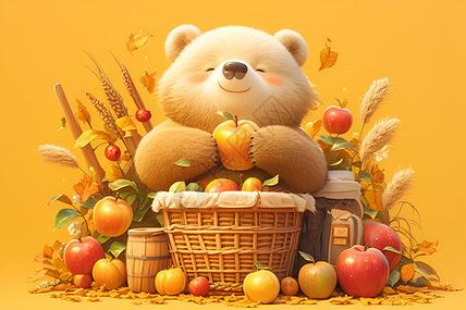 收获的季节小熊