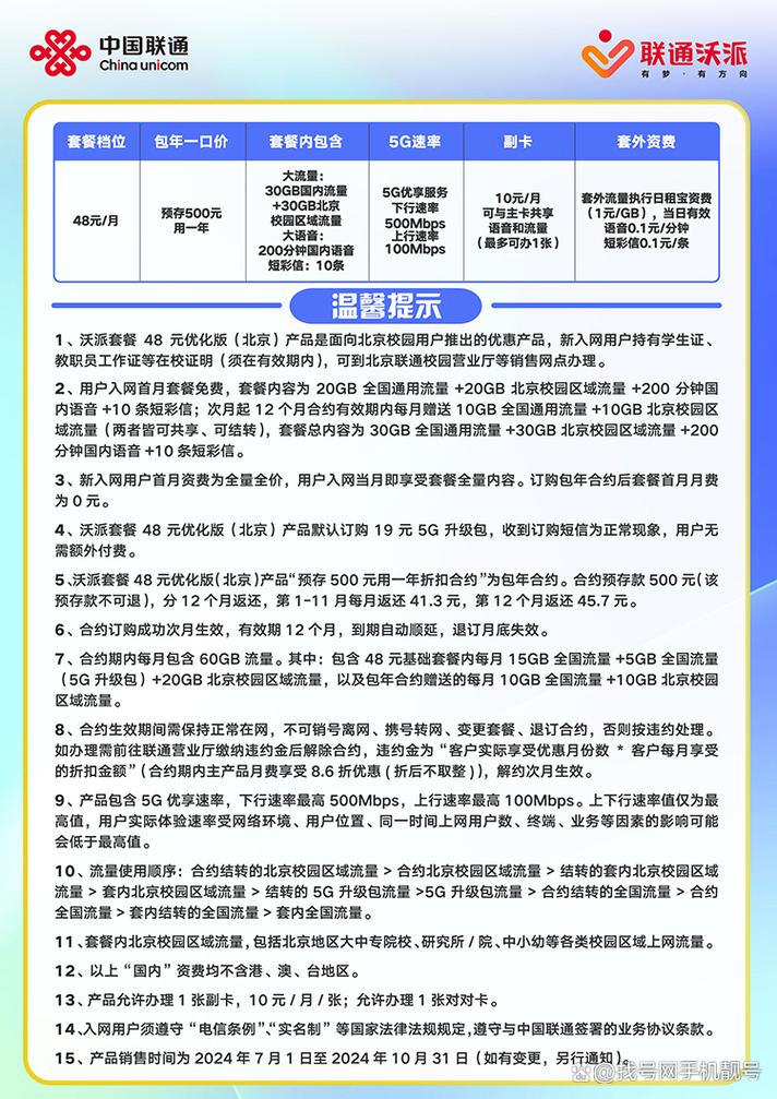 联通校园卡怎么办理图标