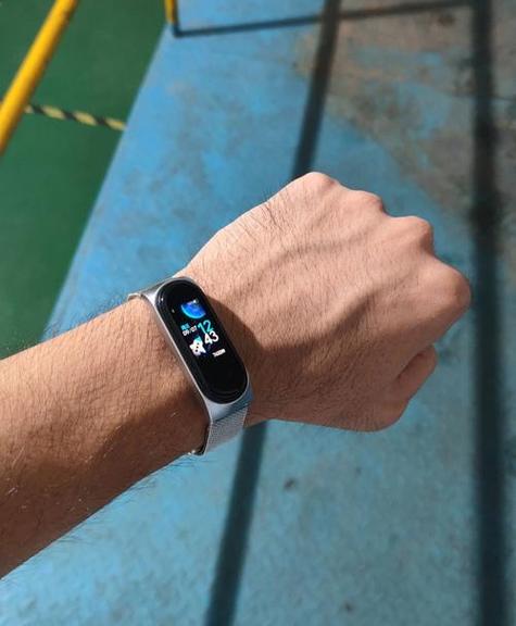 小米手环4 心率监测截图