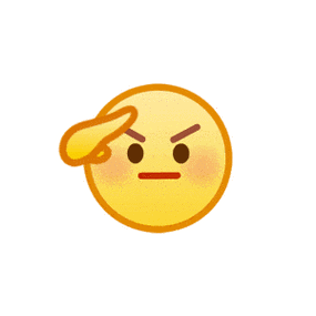 致敬表情包图标