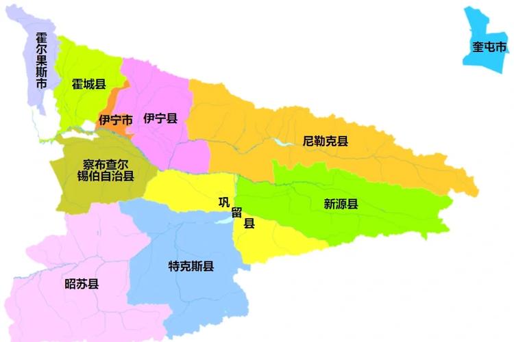 伊犁高清地图图标