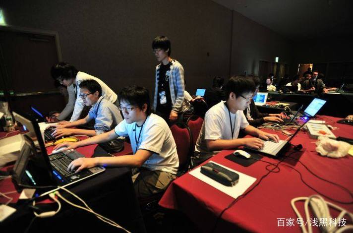 著名的黑客大会截图