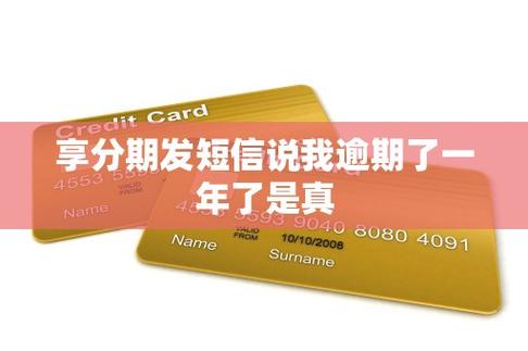 消费分期说我逾期一年截图