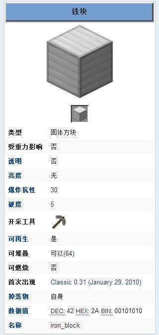 我的世界铁怎么得截图