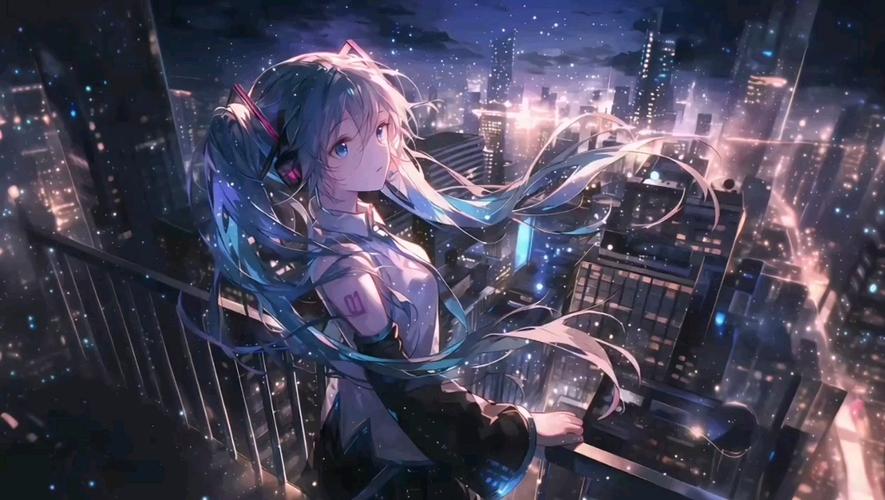 初音电脑桌面截图