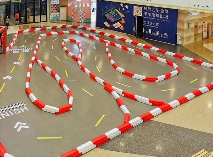 卡丁车水马围挡图标