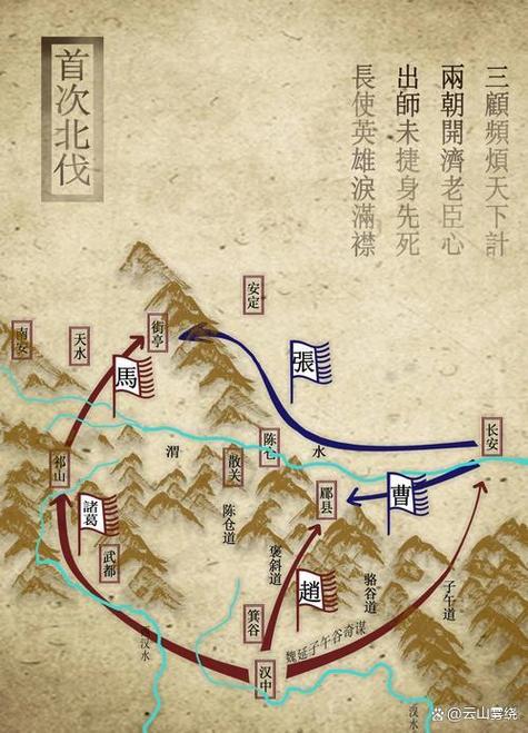 三国北伐路线截图