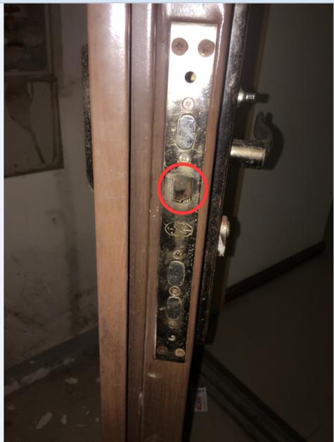 指纹锁锁舌弹不进去图标