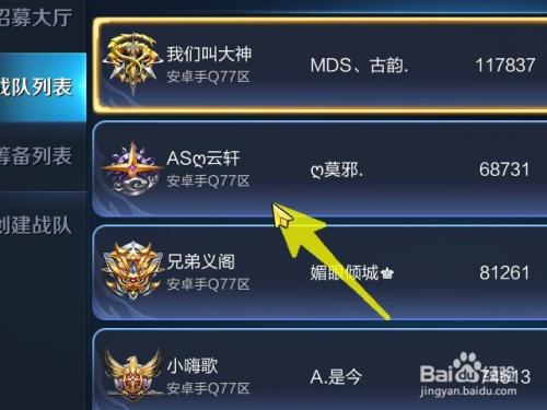 王者荣耀怎么显示战队图标