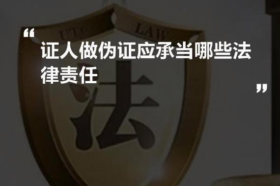 法庭上提供伪证要承担什么样的后果截图