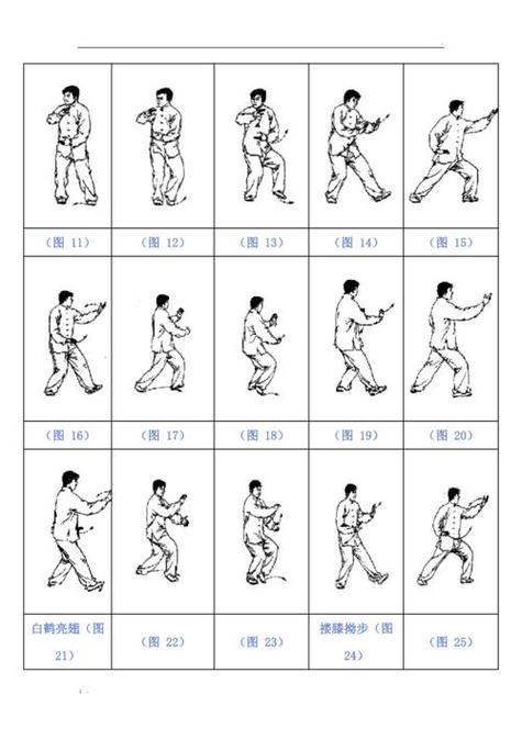 二十四式简化太极拳完整版图标