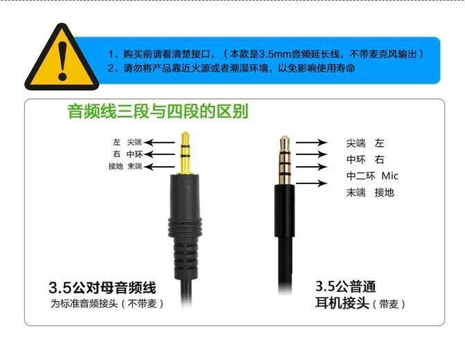 耳机接线图三线颜色图标